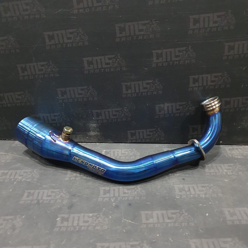 Jual Header Pipa Knalpot Kendmoto Perfomance Titanium Blue Yamaha Xmax ...