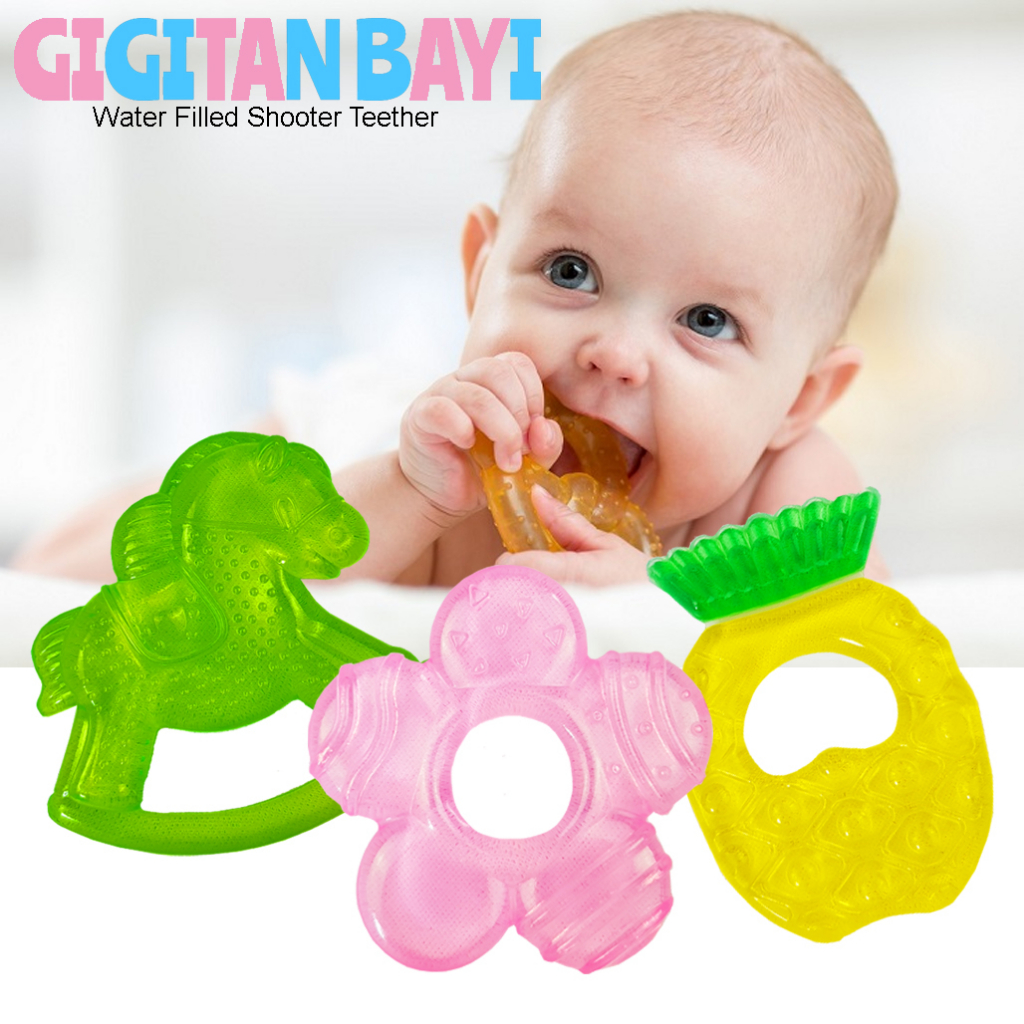 Jual Gigitan Bayi Pang pang Silikon Water Filled Baby Rattles ( 9988 ...