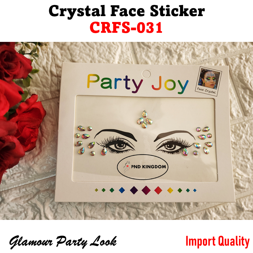 Jual Rhinestones 3D Face Sticker / Crystal Diamonds Stiker Kristal ...