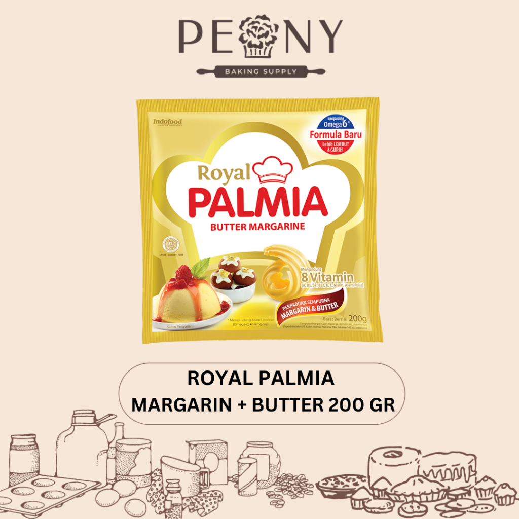 Jual ROYAL PALMIA MARGARIN DAN BUTTER SACHET 200 GR | Shopee Indonesia