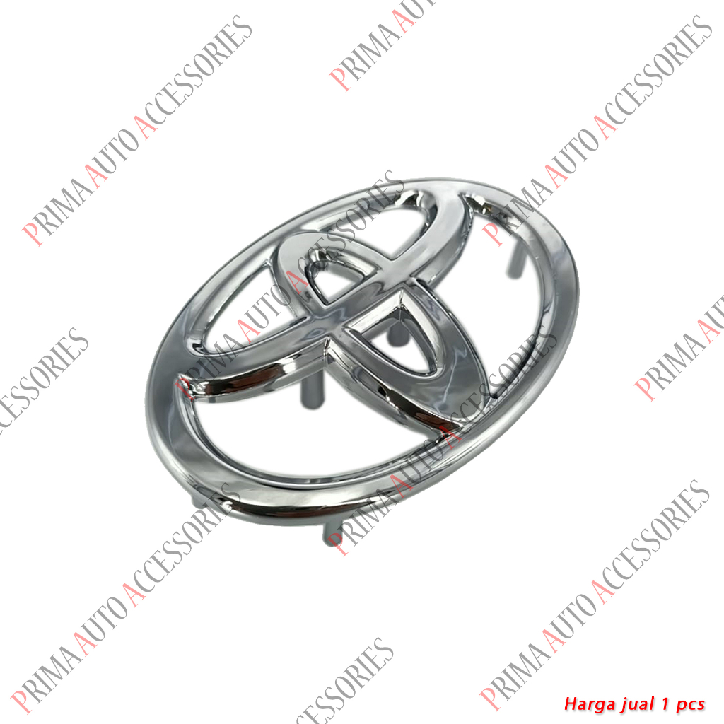 Jual Logo Stir Mobil Toyota Chrome Steer Car 65mm x 44mm Kaki 11 ...