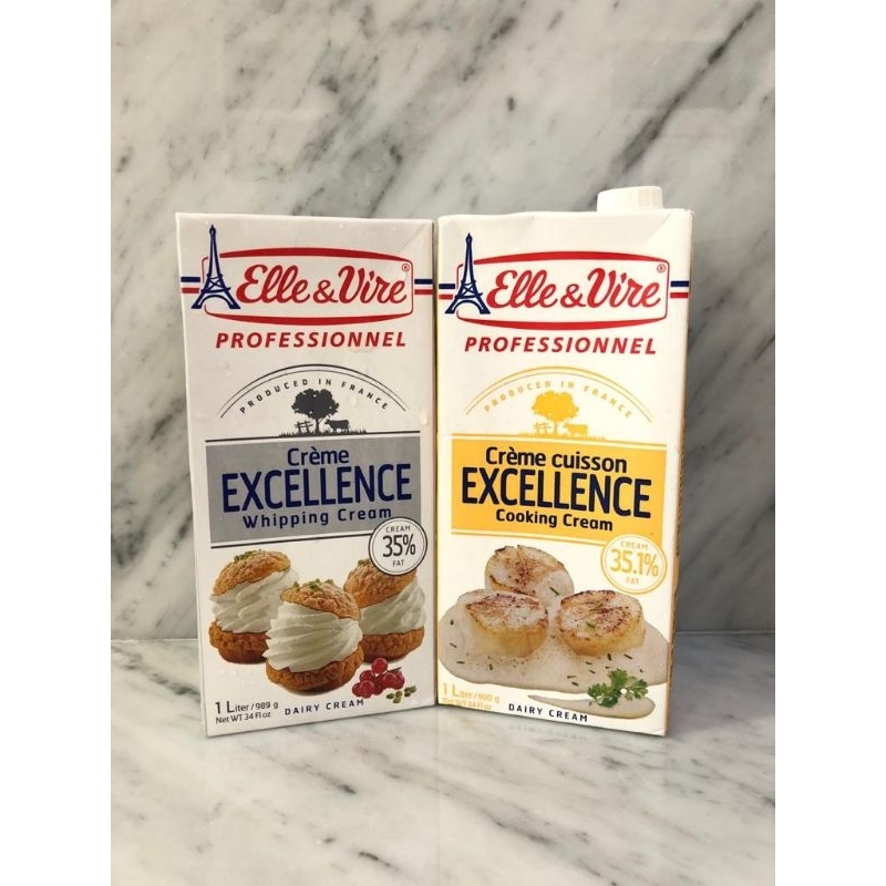 Jual Elle & Vire Whipping Cream / Cooking Cream 1L | Shopee Indonesia