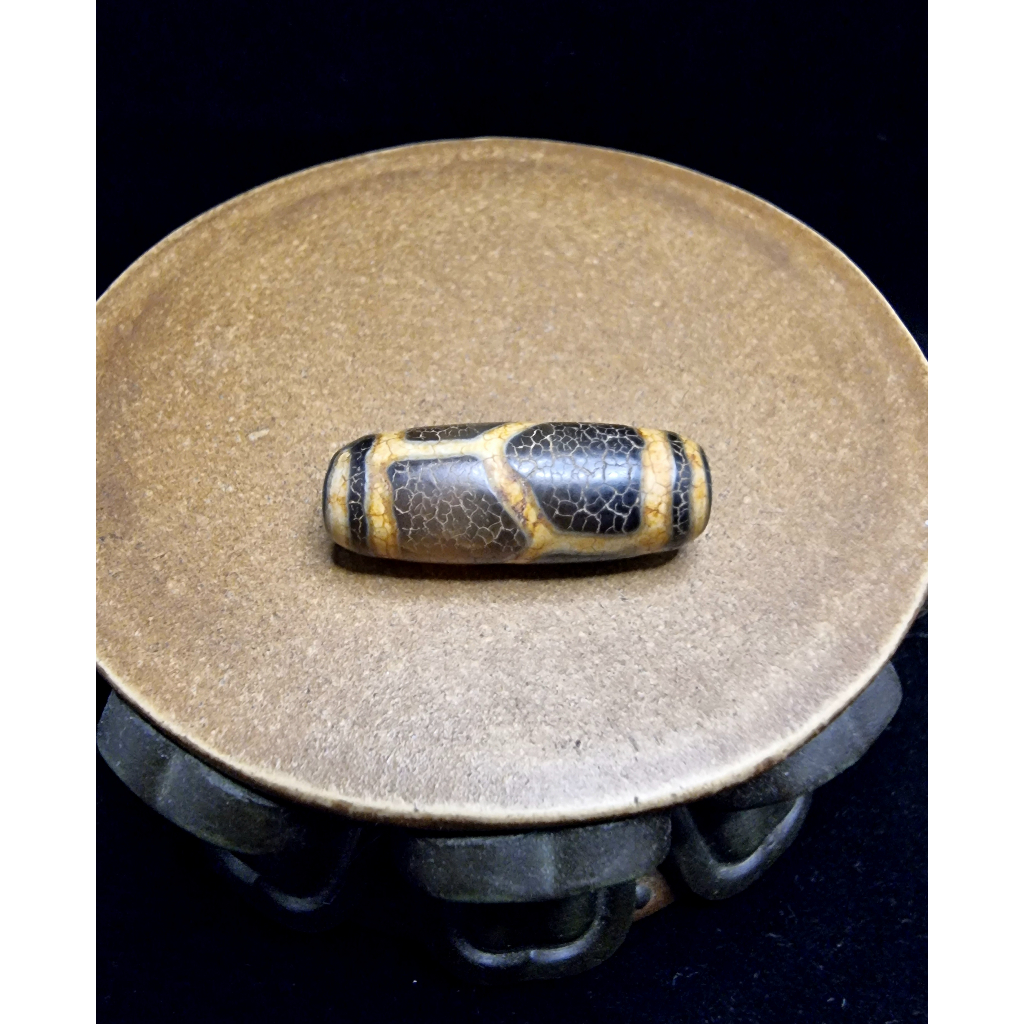 Jual Batu Akik Dzi Turtle Shell Health Stone Fire Blessed Tibet 30mm ...