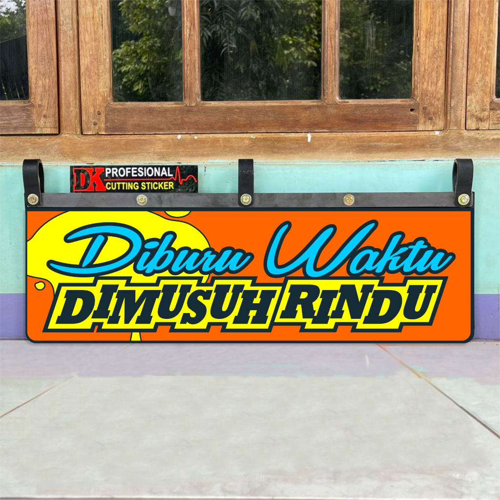 Jual Karpet Kepet Karet Lumpur Variasi Bemper Belakang Truck Bus Travel ...