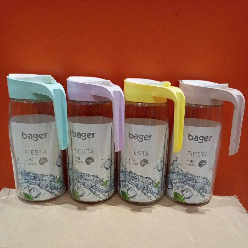Jual Fiesta jug / Bager picher teko kaca / tempat minyak 1,45 Liter ...