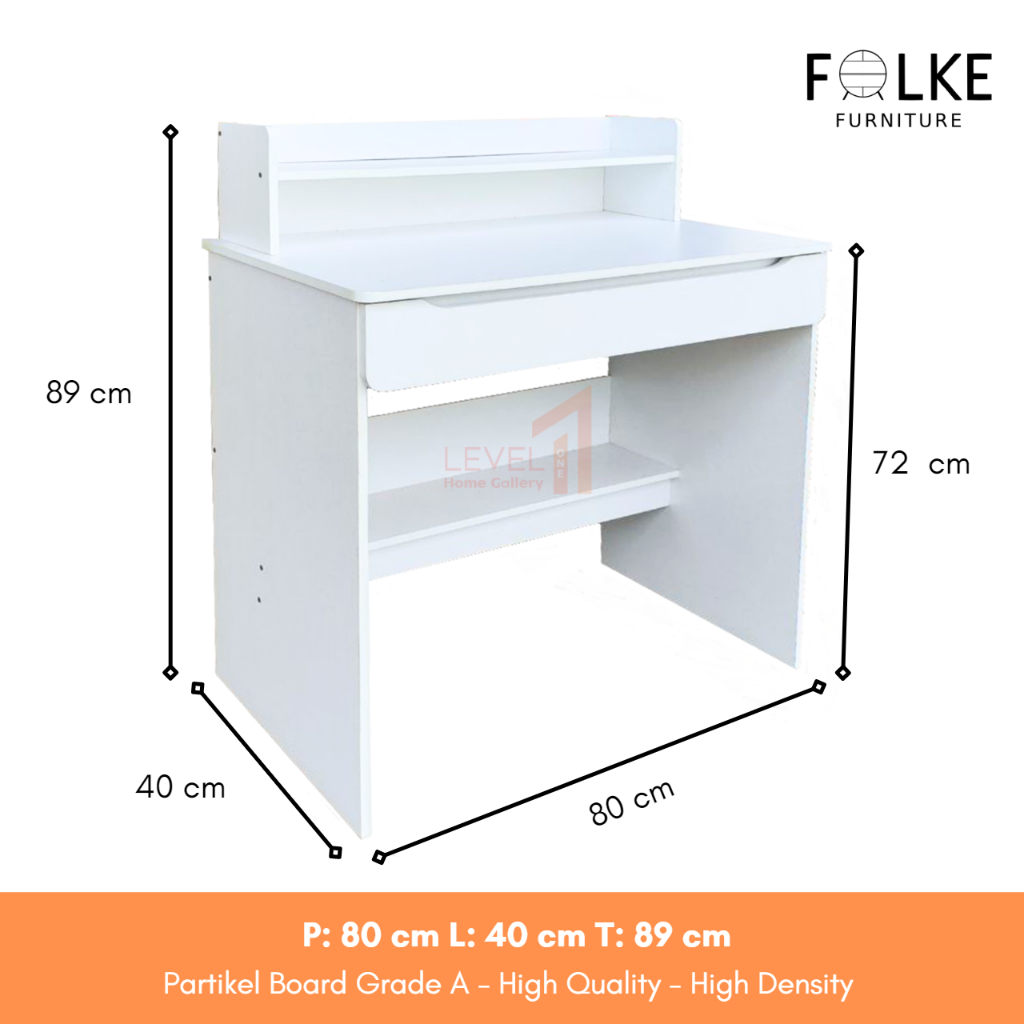Jual Meja Belajar Alba I Meja Kerja Kantor Office I Meja Belajar Anak I ...
