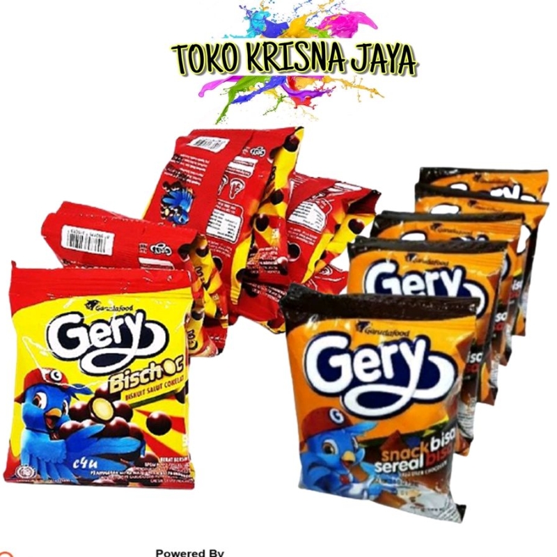 Jual GERY SNACK SEREAL | GERY BISCHOC NETTO 20 PCS X 6GR | Shopee Indonesia
