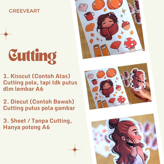 Jual CETAK PRINT CUSTOM STICKER STIKER | HVS CHROMO VINYL PHOTOPAPER ...