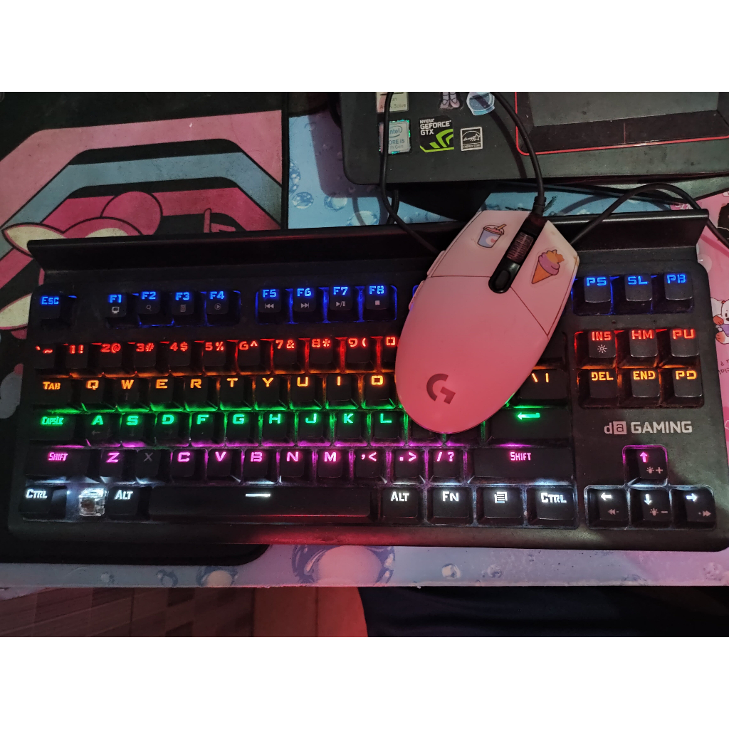 Jual DA Meca Fighter + Mouse Logitech G102 | Shopee Indonesia