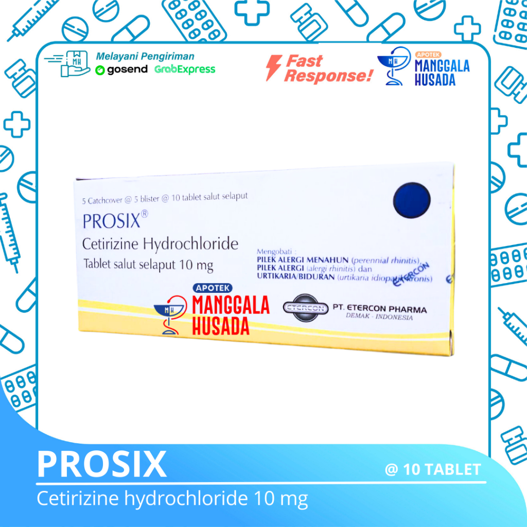 Jual PROSIX 10 MG PER STRIP @ 10 TABLET | Shopee Indonesia