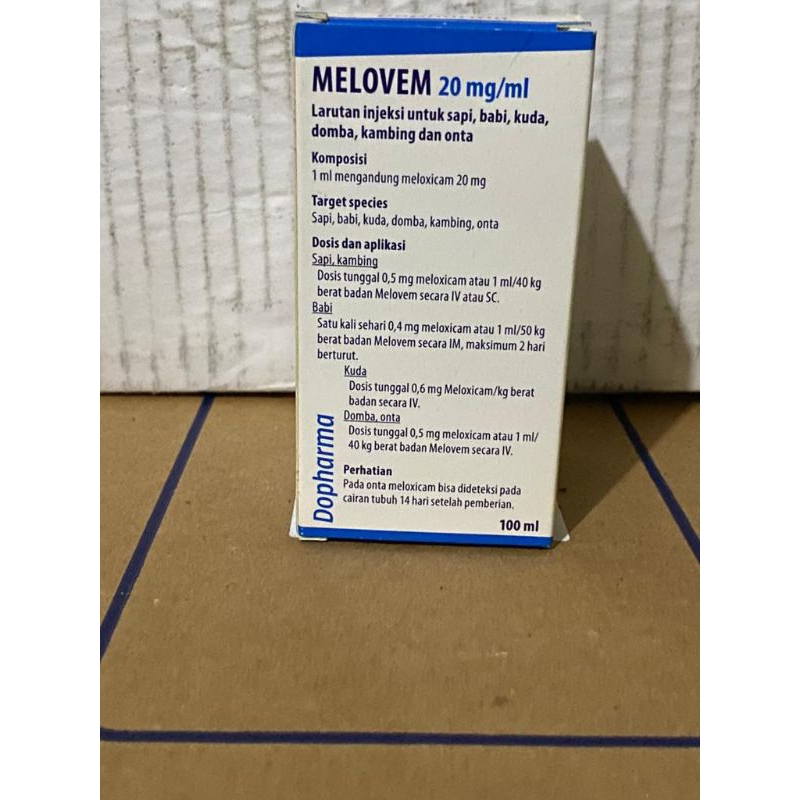 Jual Melovem 20 mg 100 ml injeksi | Shopee Indonesia