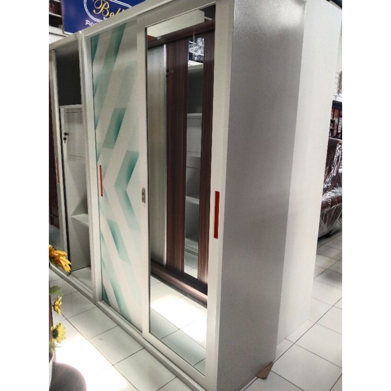 Jual Almari Besi Sliding 2 pintu | Shopee Indonesia