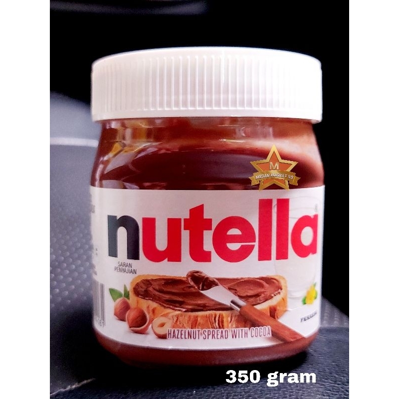 Jual NUTELLA COKELAT 350gr | SELAI COKLAT | NUTELLA FERRERO | CHOCOLATE ...