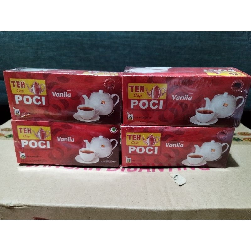 Jual Teh Poci Vanilla isi 25 pcs | Shopee Indonesia
