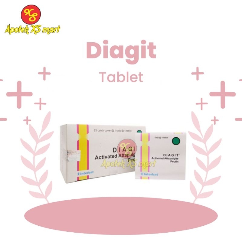 Jual DIAGIT - MENGATASI GEJALA DIARE MENGURANGI FREKUENSI BUANG AIR ...