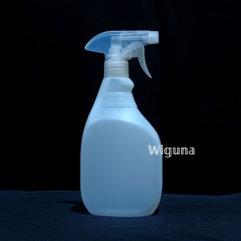 Jual Botol Spray 500ml Slim / Botol HDPE 500ml Natural Spray Kispray Clear | Shopee Indonesia