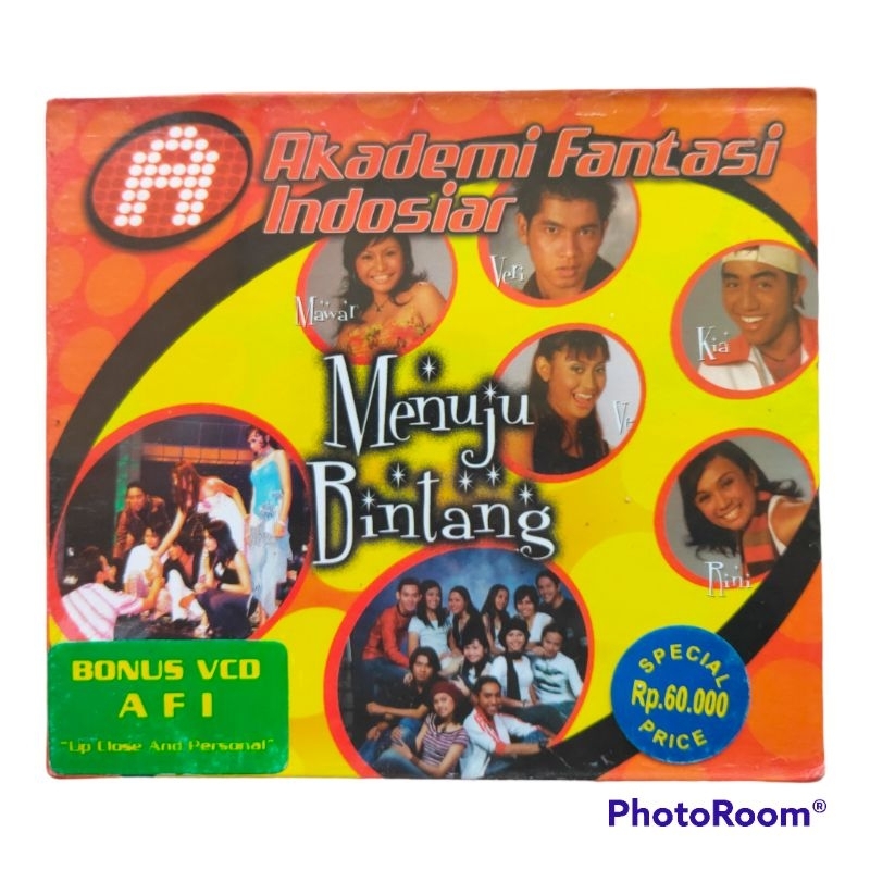 Jual CD VCD Akademi Fantasi Indosiar Menuju Bintang | Shopee Indonesia