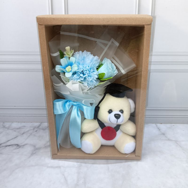 Jual Graduation box | boneka box | hadiah wisuda | buket bunga mini ...