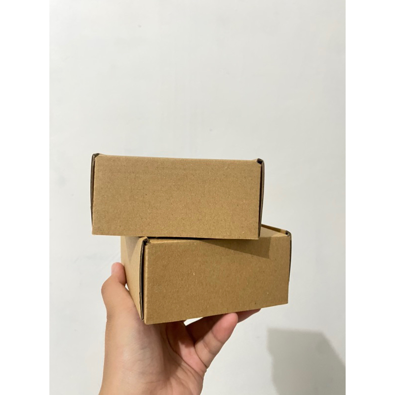 Jual KARDUS PACKAGING SIDELOCK UK. 10x10x5cm | Shopee Indonesia