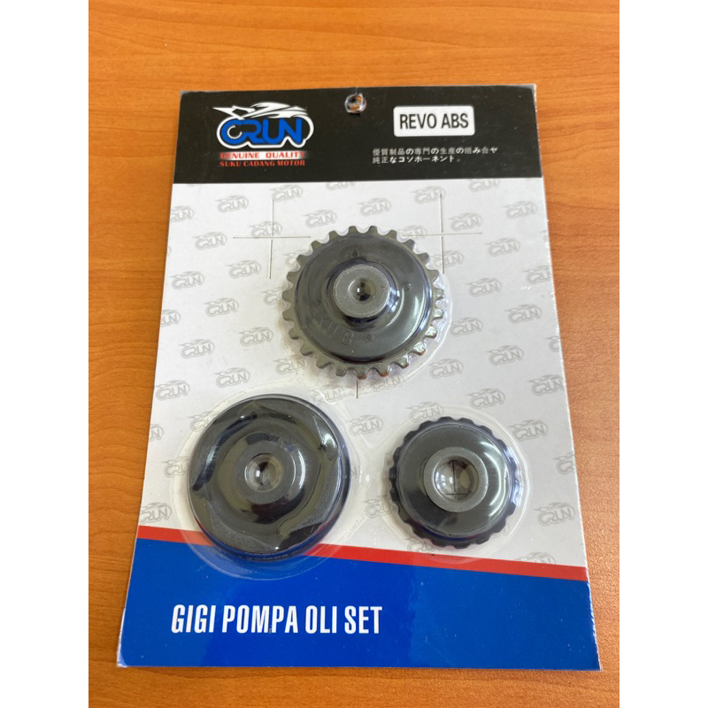 Jual (CRUN) Gigi Pompa Oli Set Revo Absolute / Gear Gir Oli Pump Assy Blade / Revo Fit Fi Abs ...