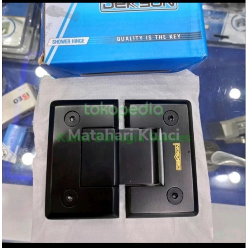 Jual ENGSEL SHOWER KACA/ HINGE SHOWER DEKKSON GLASS TO GLASS 7703 ...