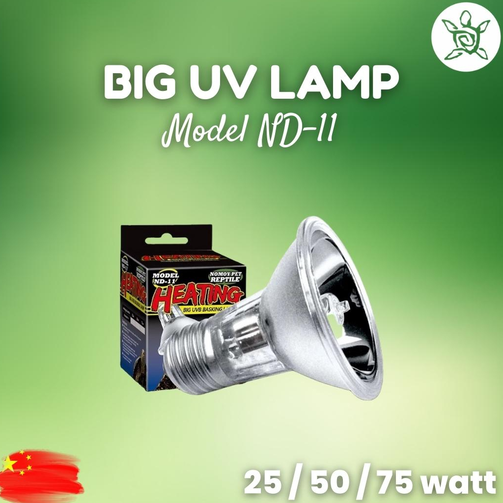 Jual Lampu ND-11 UVA UVB Basking Lamp Nomoypet / Lampu UVA UVB Hewan ...