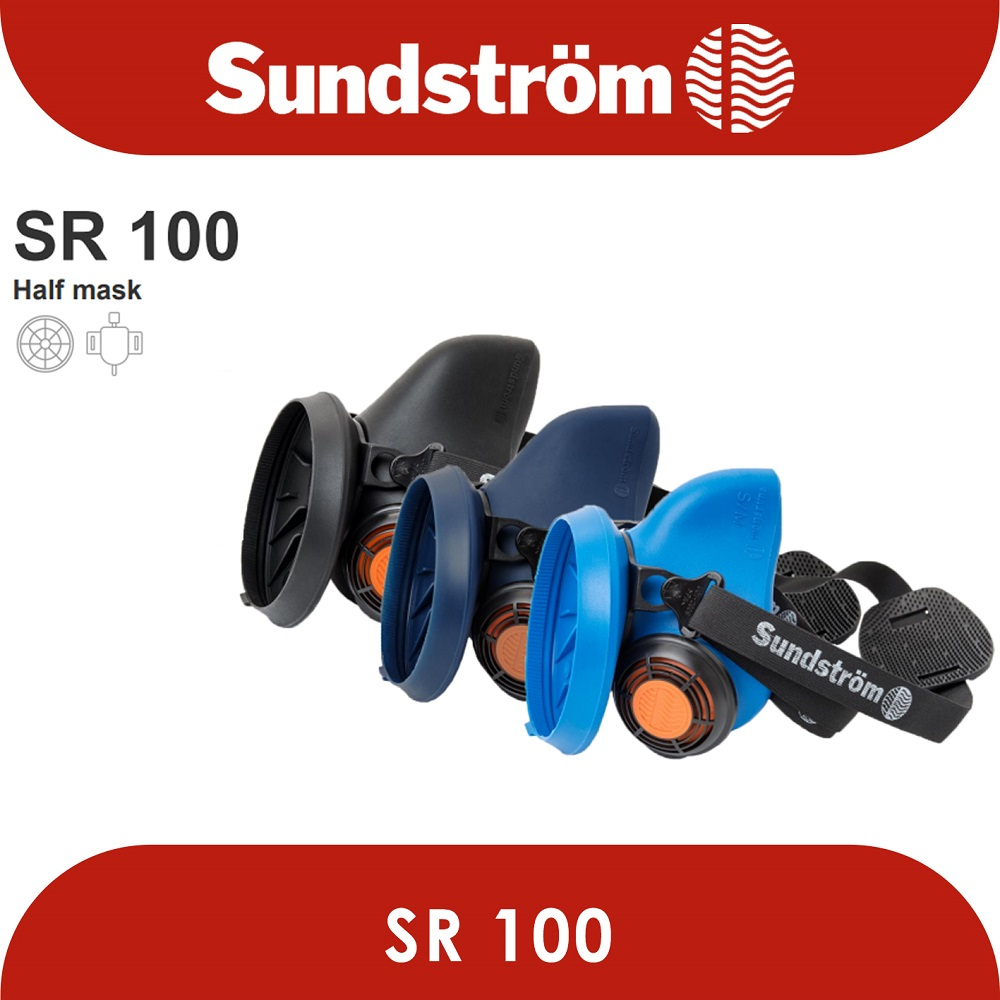 Jual Half Face Mask / Masker Merk Sundstrom Type SR 100 | Shopee Indonesia