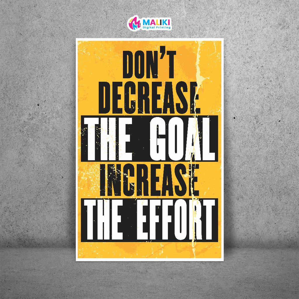 Jual Premium Poster Motivasi Sukses Kekinian Ukuran A3+(32x48cm ...