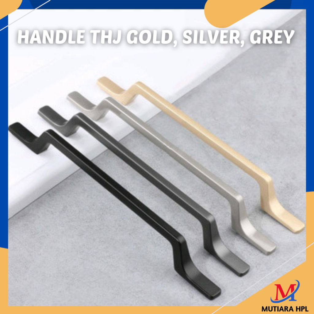 Jual Handle Lemari Tarikan Laci Emas Modern Klasik / Gold, Silver, Grey ...
