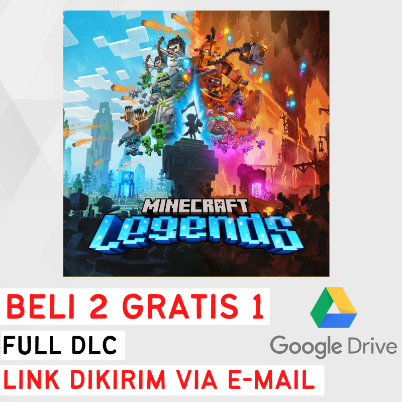 Jual MINECRAFT LEGENDS - GAME PC - GAME LAPTOP - LINK DOWNLOAD | Shopee ...