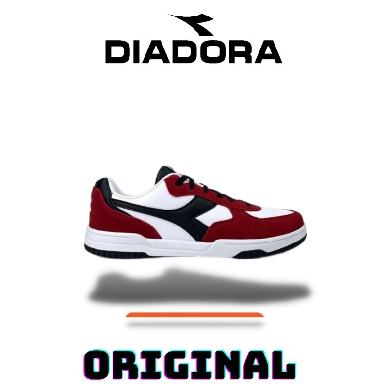 Jual Diadora Raptor Low SL Brown Purple Original | Shopee Indonesia