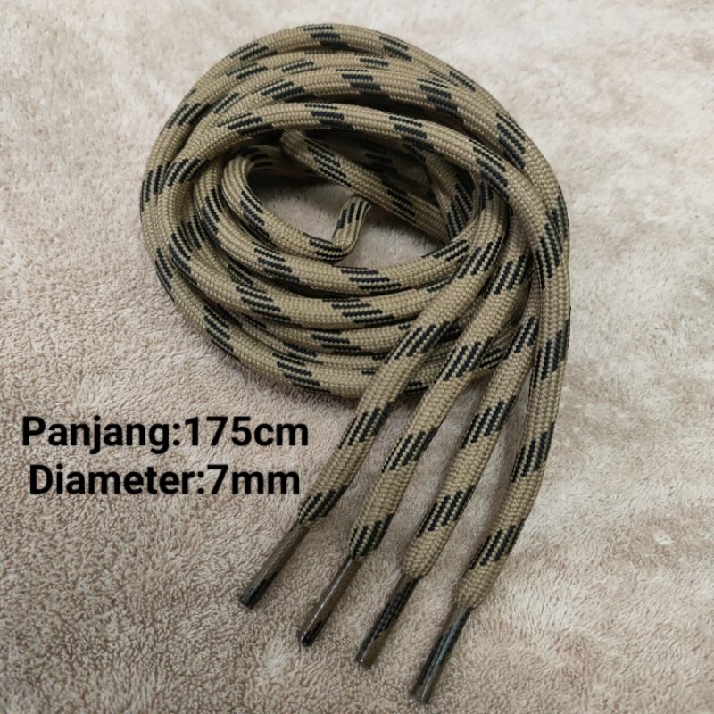 Jual Tali sepatu boots premium.7mm-175cm | Shopee Indonesia