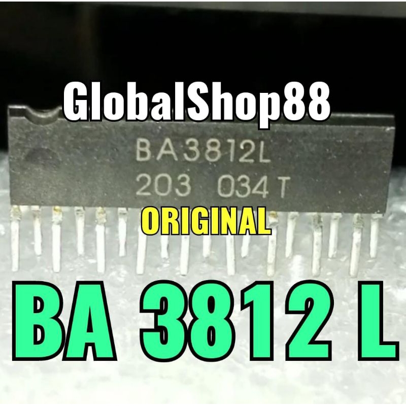 Jual BA3812L ORIGINAL BA 3812 L 3812L 5-CHANNEL GRAPHIC EQUALIZER IC TR TRANSISTOR | Shopee ...