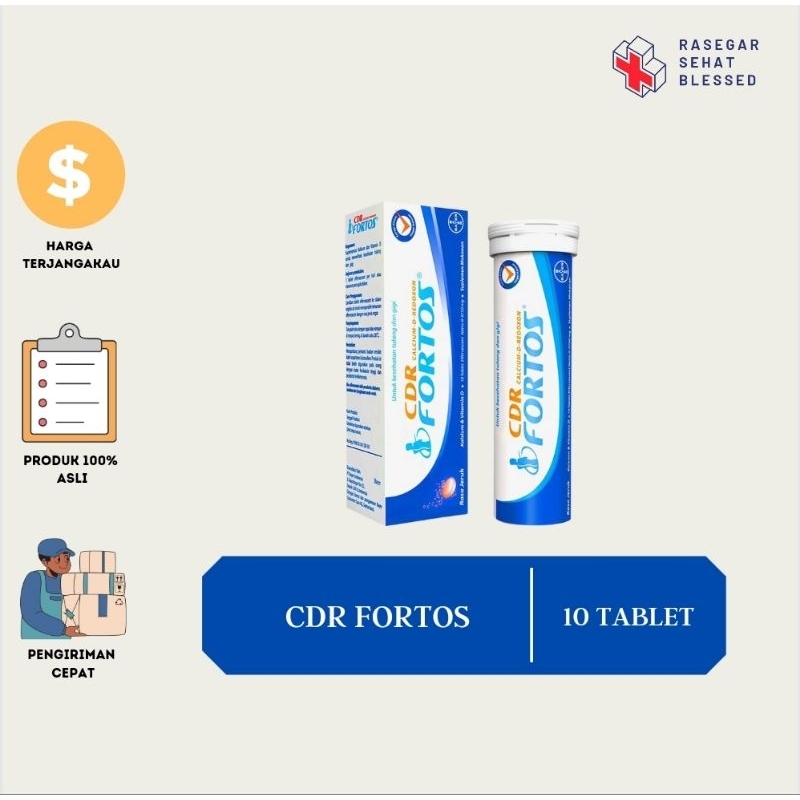 Jual CDR Fortos Isi 10 Tablet | Shopee Indonesia