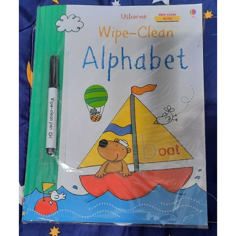 Jual Buku Wipe & Clean/Activity book/Buku mengenal angka & huruf ...