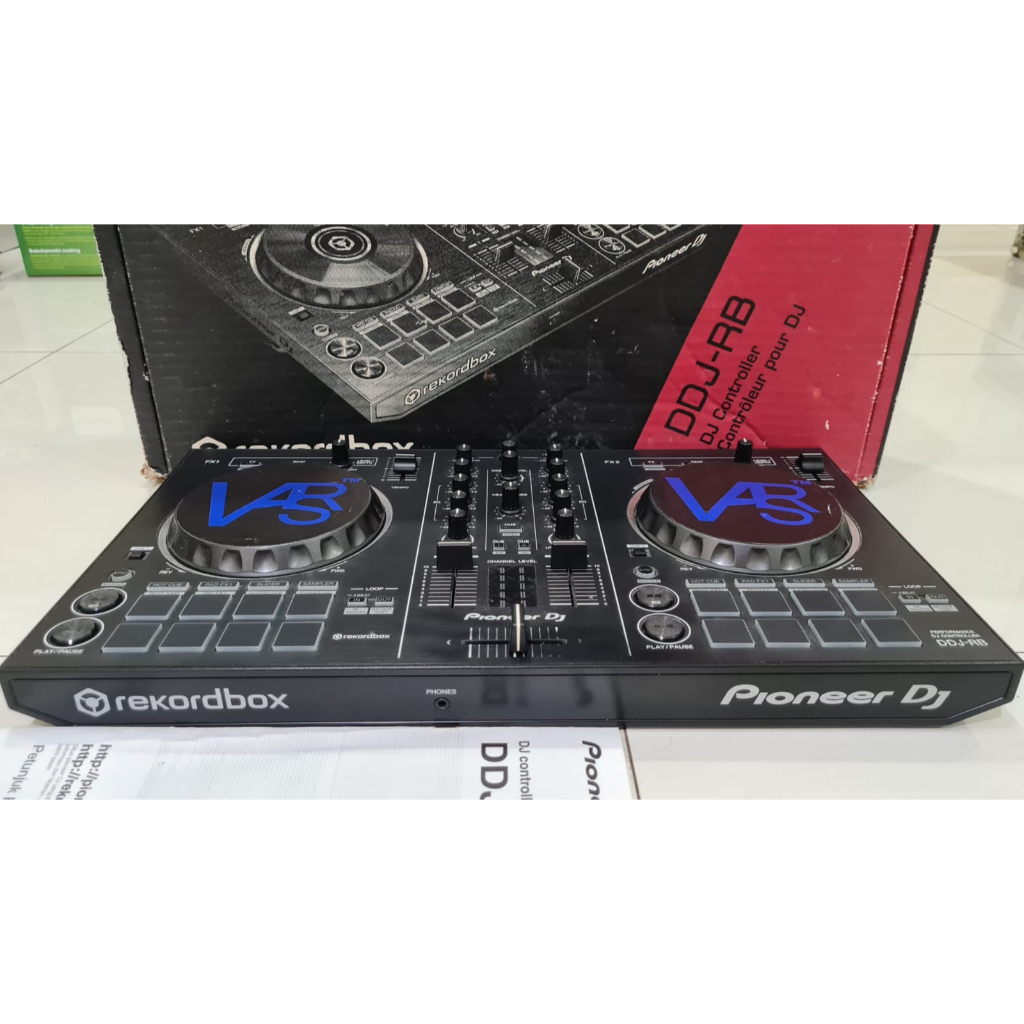 Jual Alat DJ Pioneer DDJ RB + Skin Fullset Box & Manual Book Controller ...