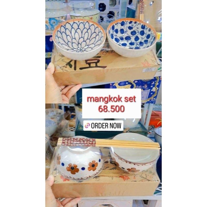 Jual mangkok set Japan/ bowl set/ hampers mangkok set isi2/mangkok set ...