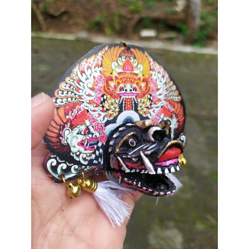 Jual BARONGAN jowoan TELON PUTIH / souvenir/gantungan kunci /reog devil ...