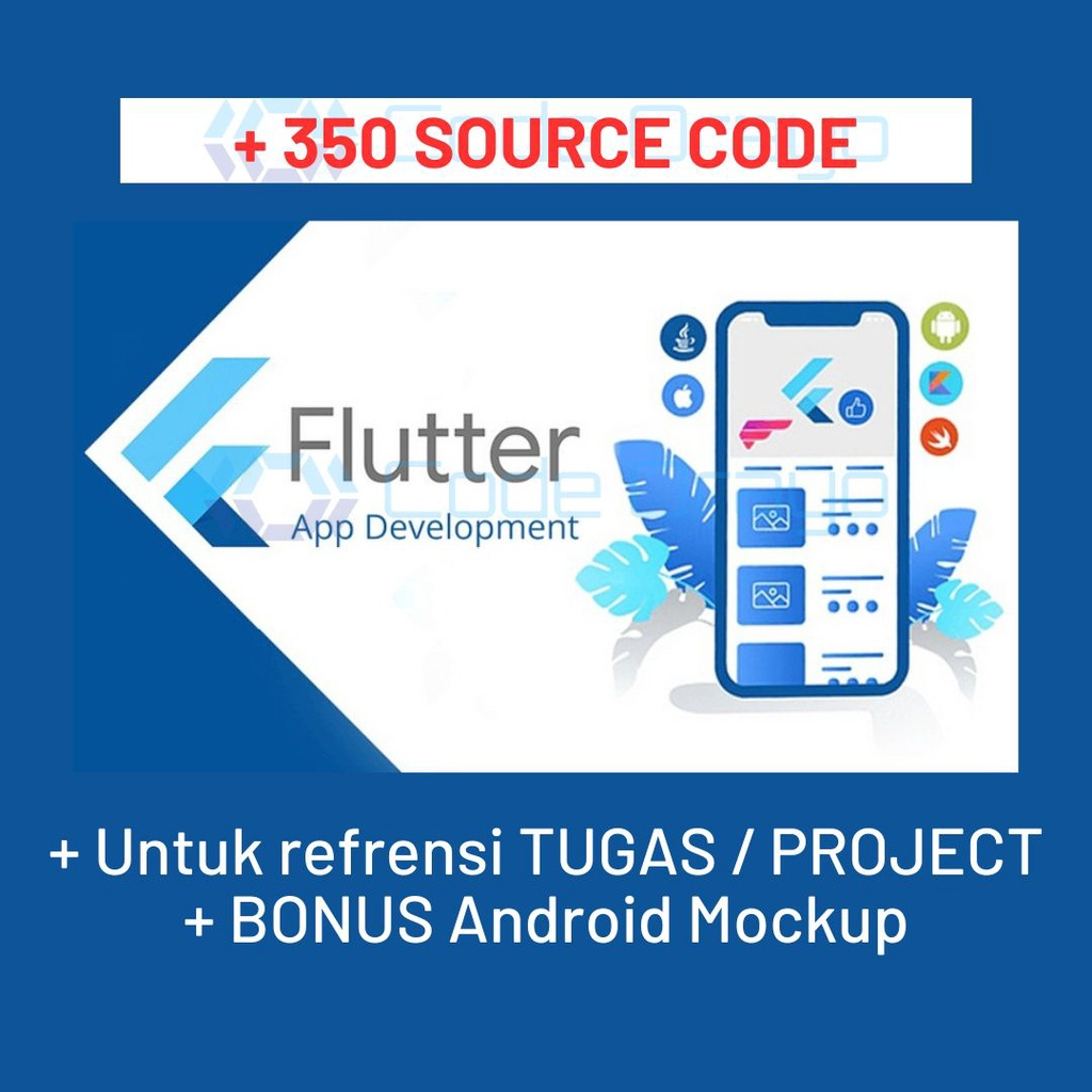 Jual 350 Source Code Android Flutter + BONUS | Shopee Indonesia