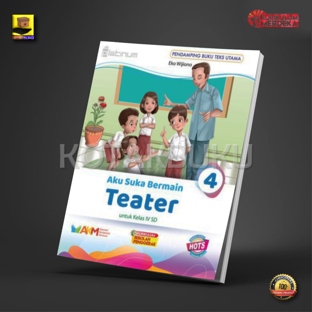 Jual Buku Seni Teater Kelas 1 2 3 4 5 6 SD / Seni Teater SD / Kurikulm Merdeka / Platinum ...