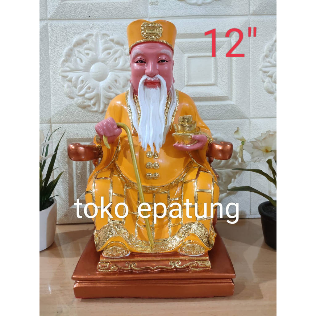 Jual patung datuk / haji / natuk - Kuning - 12 inch - fiber - Kuning ...