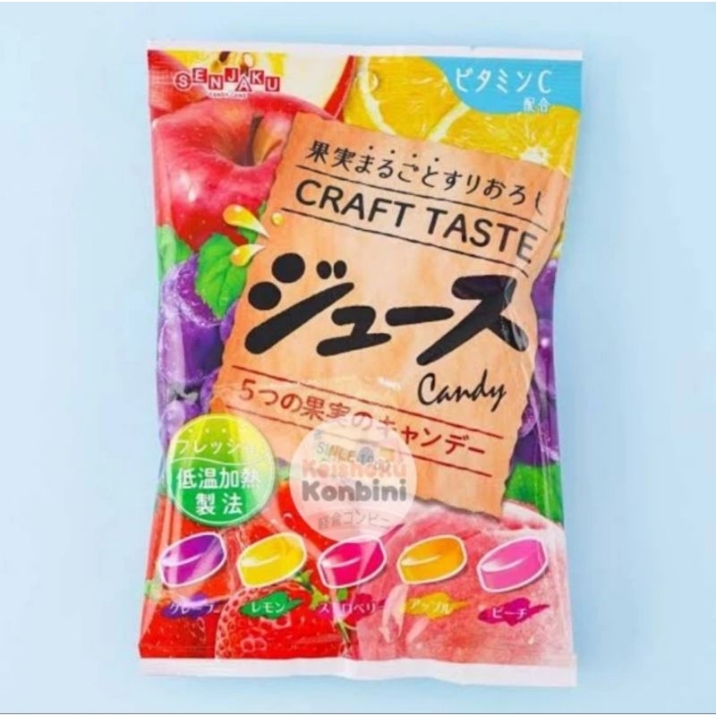 Jual Senjaku Craft Taste Fruit Candy / permen jepang / permen impor ...