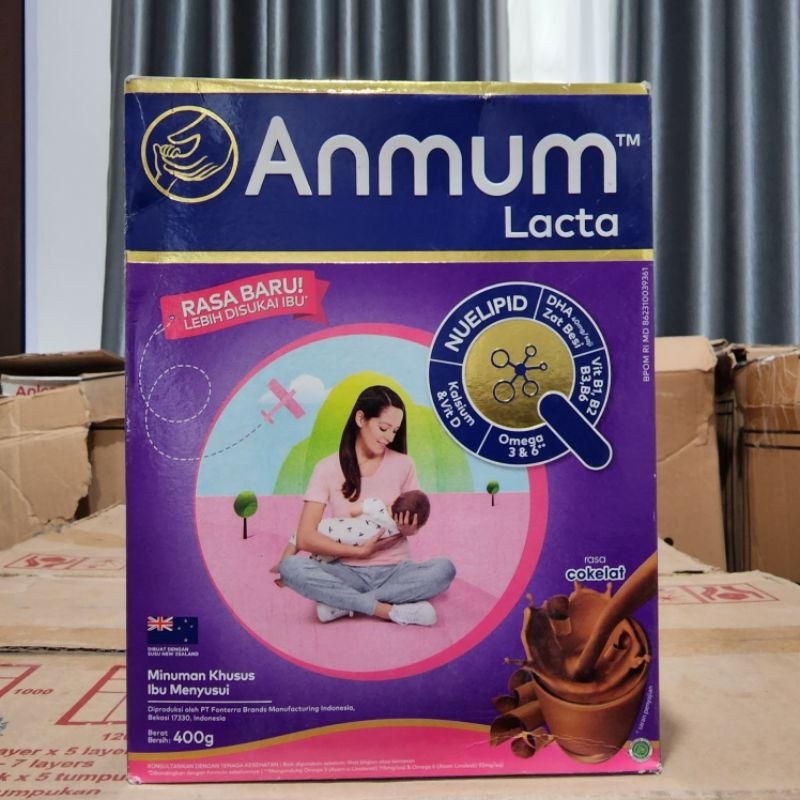 Jual OBRAL!!! Anmum Lacta Coklat 400gr TERMURAH | Shopee Indonesia