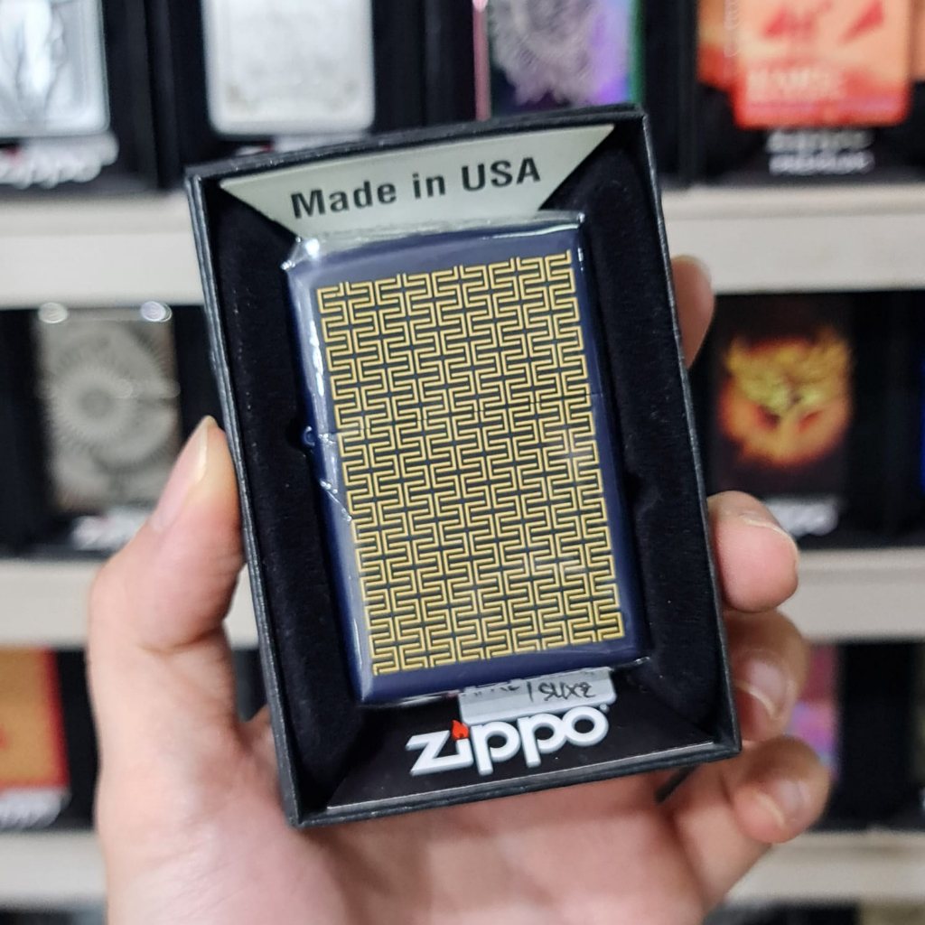 Jual Zippo Lighter Zippo Original - Zippo Deco Line Design | Shopee ...