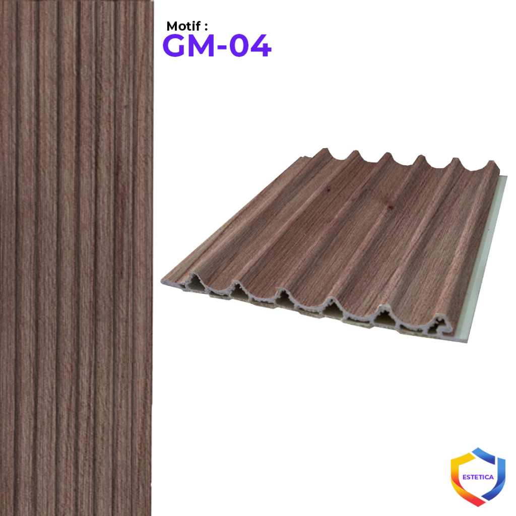 Jual PALING DICARI WPC Wood Wall Panel PVC Dekorasi Dinding Wallpanel ...