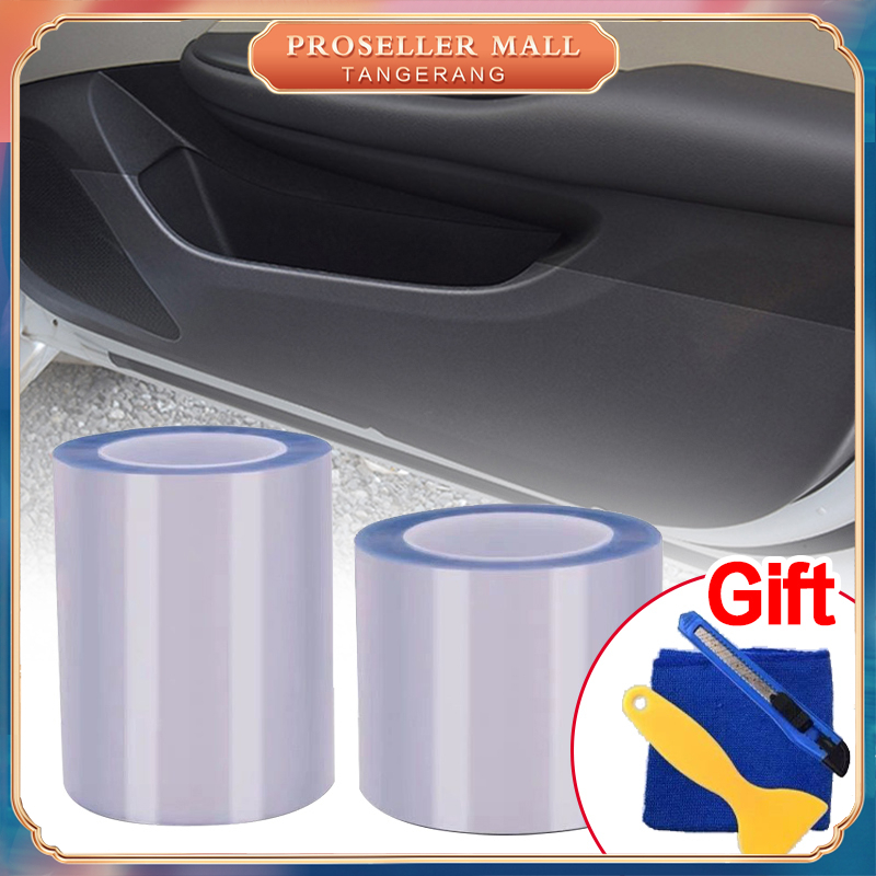 Jual Sticker Transparan Anti Gores Film Nano 5M Doortrim Body Protector ...