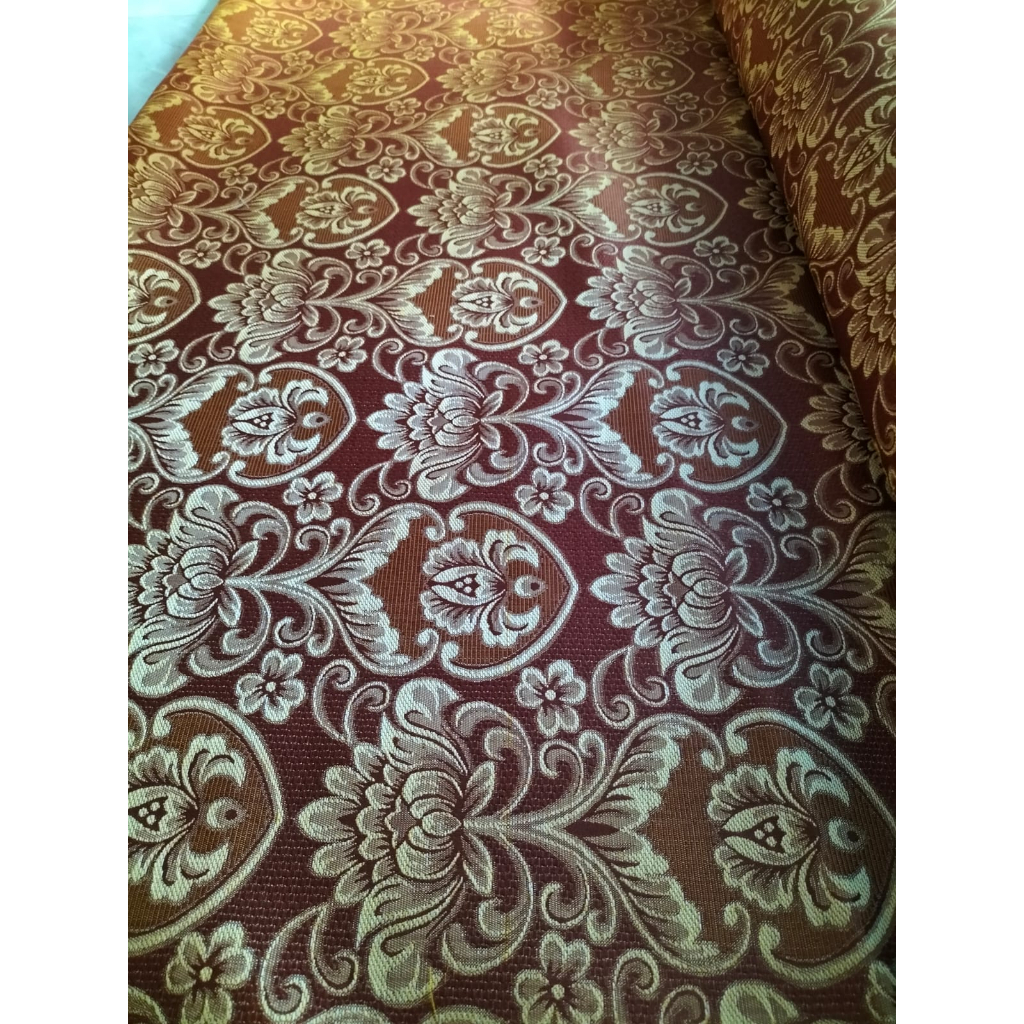 Jual Kain Kursi Meteran // Kain Sofa Motif // Bahan Kursi Meteran ( 0.5 ...