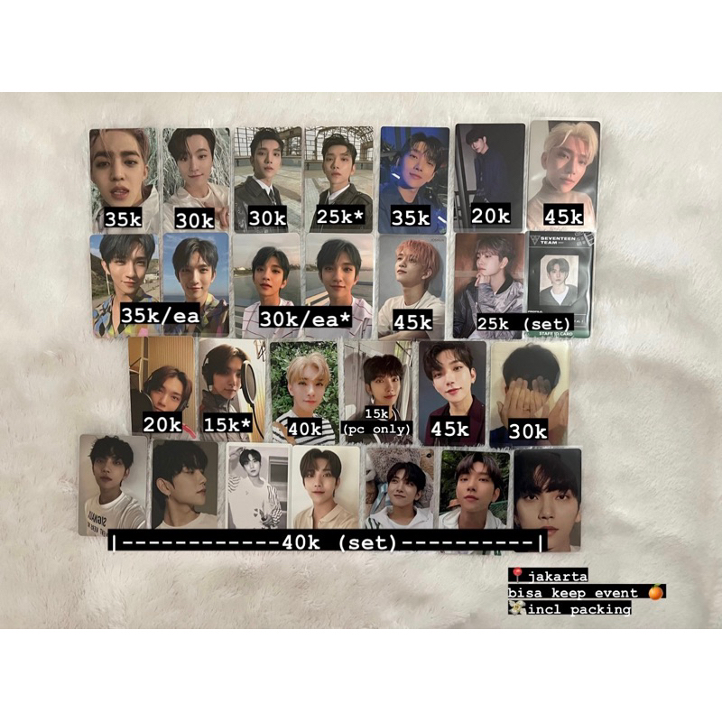 Jual Photocard Seventeen (aab Joshua) | Shopee Indonesia