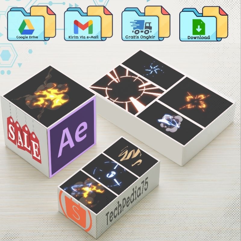 Jual Videohive – Magic Button – 2D FX animation toolkit [After Effects + Pre-rendered clips ...