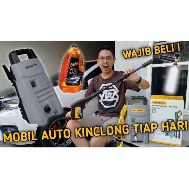 Jual KRISBOW JET CLEANER HIGH PRESSURE 90 BAR | Shopee Indonesia